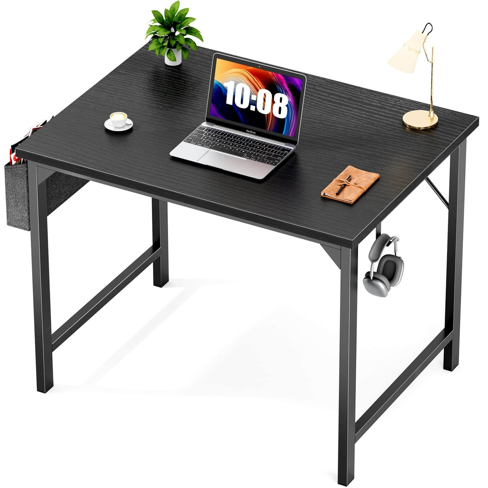 CONCETTA Modern Simple Style Wooden Work Office Desks with Storage Bag